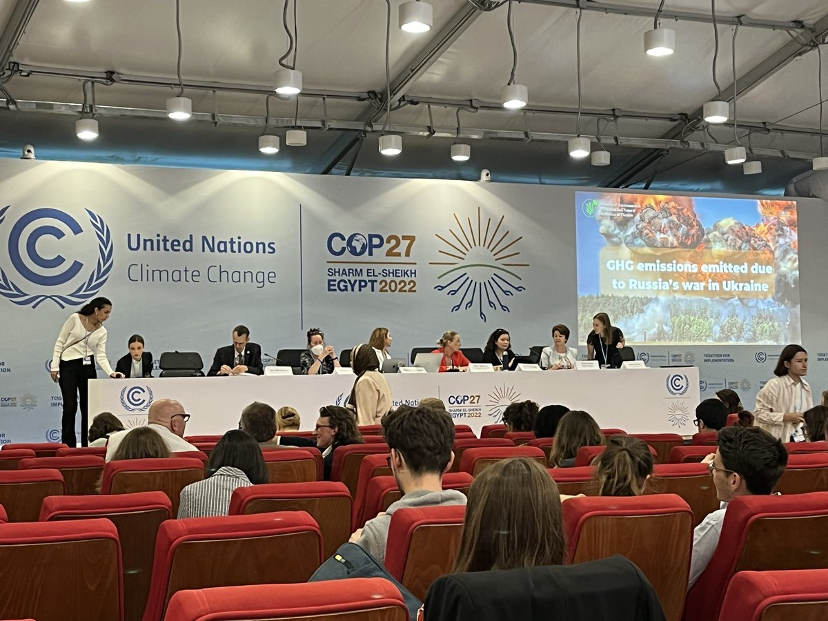 COP27 side event: Dealing with military and conflict related emissions under the UNFCCC ...