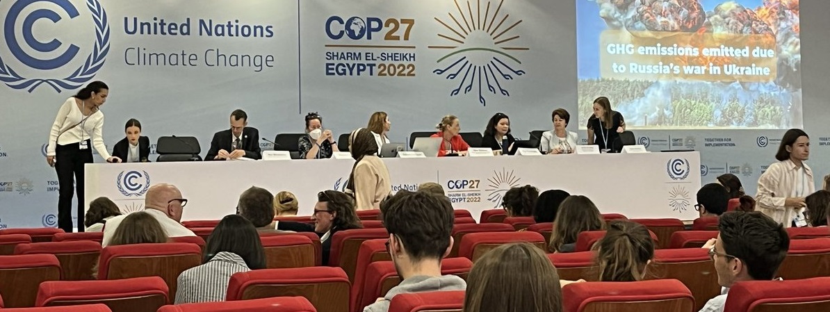 COP27 attendance and progress – Transform defence for sustainable human ...
