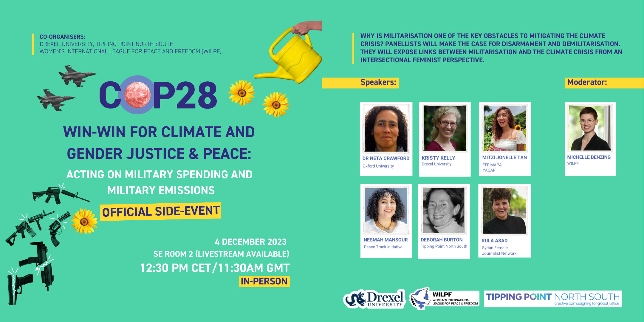 Our COP28 round-up: TPNS events, presentations & media – Transform ...